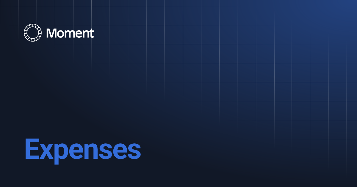 Expenses | Knowledge base