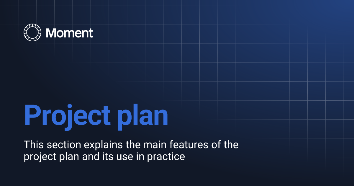 Project plan | Knowledge base