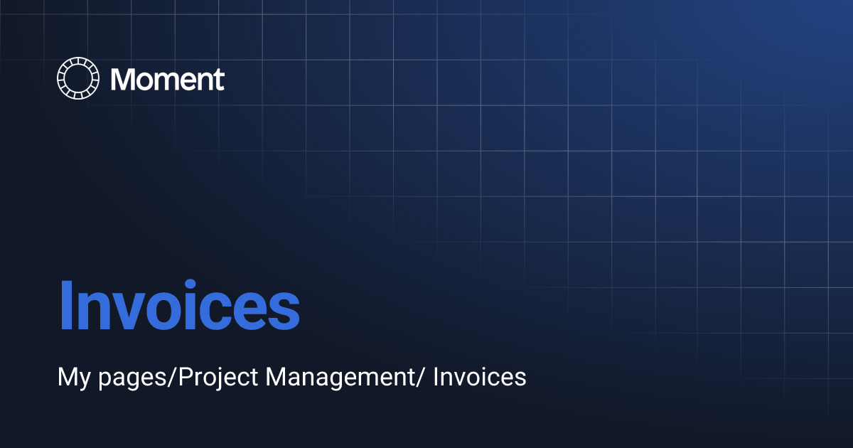 Invoices | Knowledge base