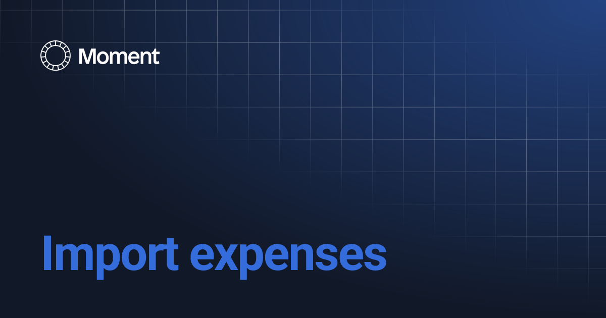 Import expenses | Knowledge base